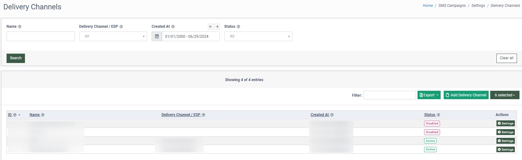 How To Create Email/SMS Delivery Channels (ESP Integrations)